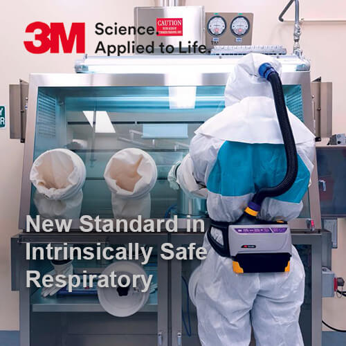 3M Intrinsically Safe Powered Air Purifying Respirator