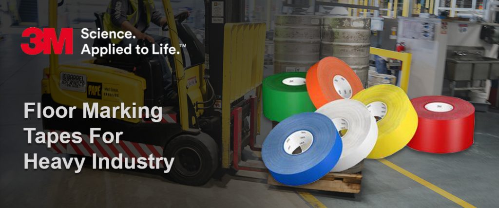 3M Floor Marking Tape for Heavy Industry - Lim Kim Hai Electric