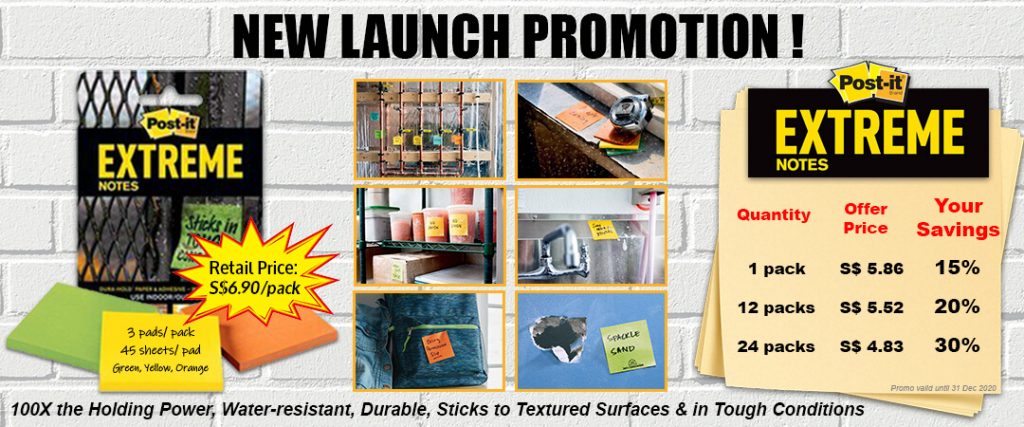 3M Post-it Extreme Notes Promotion! - Lim Kim Hai Electric