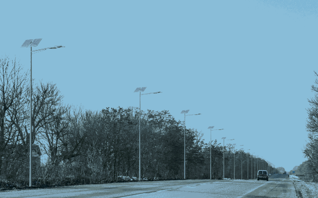 All-In-One Solar Powered Street Lights by Philips