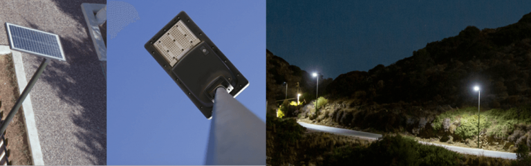 All-In-One Solar Powered Street Lights by Philips