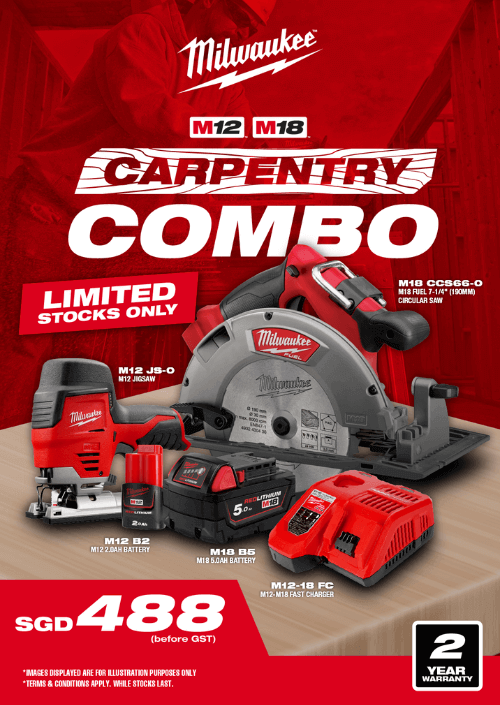 Milwaukee Combo Kits Promotion - Lim Kim Hai Electric