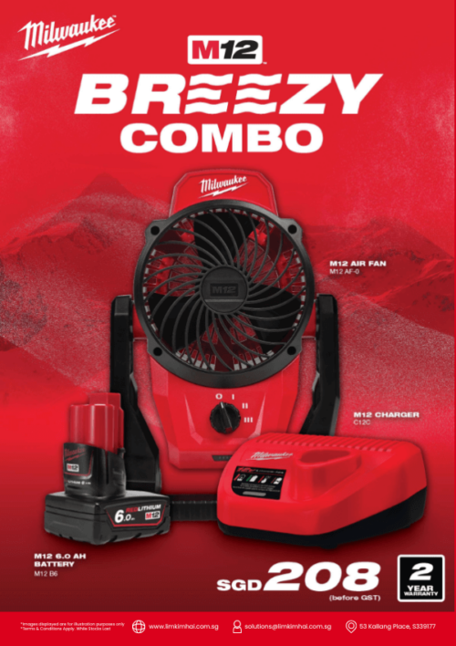Milwaukee Combo Kits Promotion - Lim Kim Hai Electric
