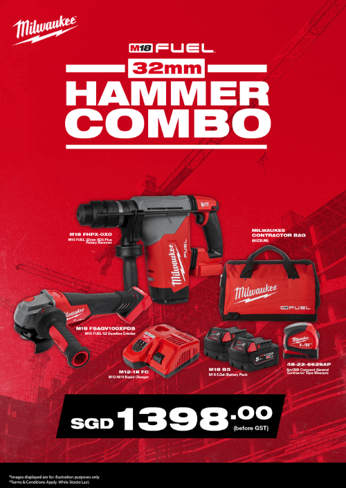 Milwaukee Combo Kits Promotion - Lim Kim Hai Electric