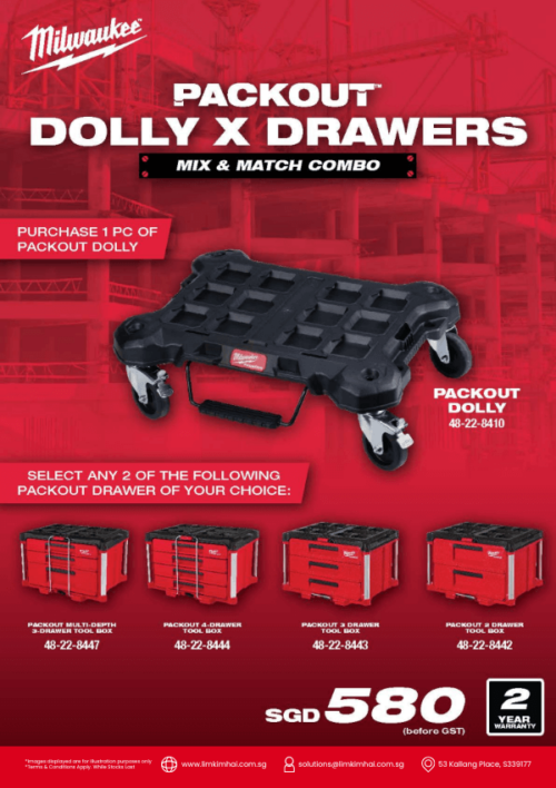 Milwaukee Combo Kits Promotion - Lim Kim Hai Electric