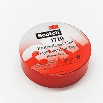 3M Scotch 1710 PVC Electrical Tape - Red | LKHE