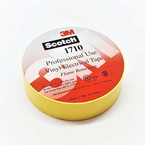 3M Scotch 1710 PVC Electrical Tape - Yellow | LKHE
