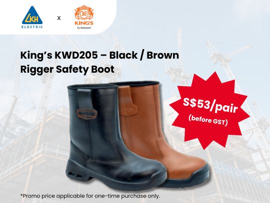 King’s Comfort Safety Shoes Promotion – Lowest Price Ever! - Lim Kim ...