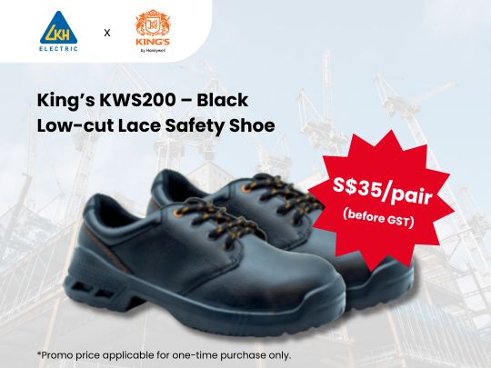 King’s Comfort Safety Shoes Promotion – Lowest Price Ever! - Lim Kim ...