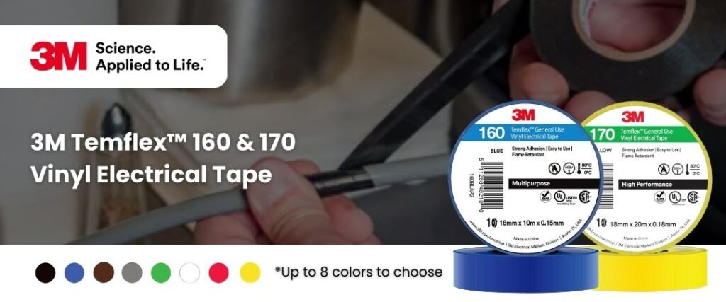 3M Temflex Vinyl Electrical Tape - Lim Kim Hai Electric